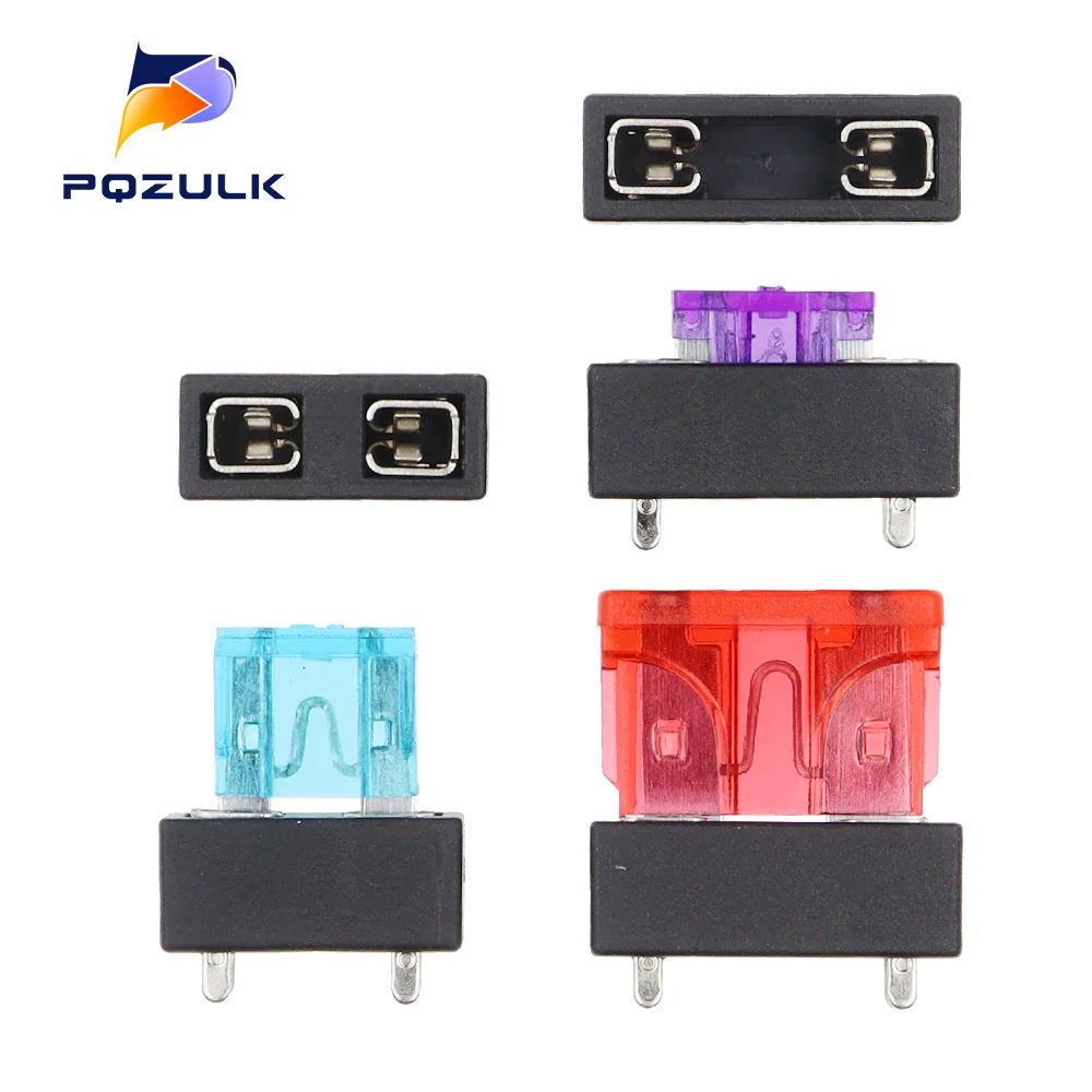 5PCS-Micro-Mini-Small-Medium-250V-Car-Blade-Fuse-Holder-4Pin-Plastic ...