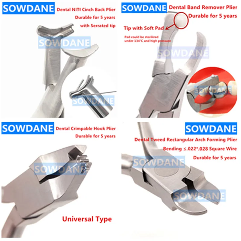 Dental Orthodontic Plier Band Removing Forcep Bracket Brace Remover ...