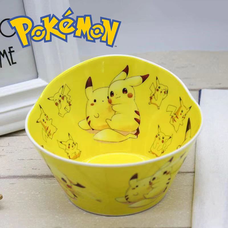 Pokemon Pikachu Baby Bowl comida figuras de Anime Kawaii vajilla ...