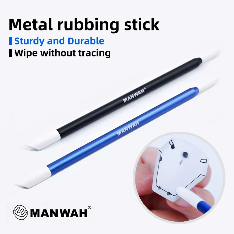 Metal-Stainless-Wipe-Stick-seepage-line-cleaning-swabs-Stickers-Cotton ...