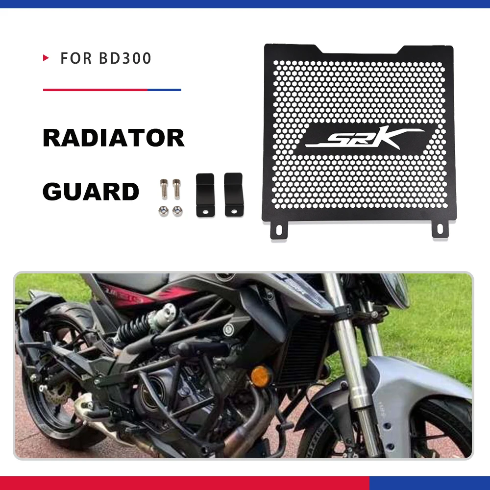 Radiator-Grille-Guard-Cover-FOR-QJMOTOR-SRK350-SRK-350-Motorcycle ...