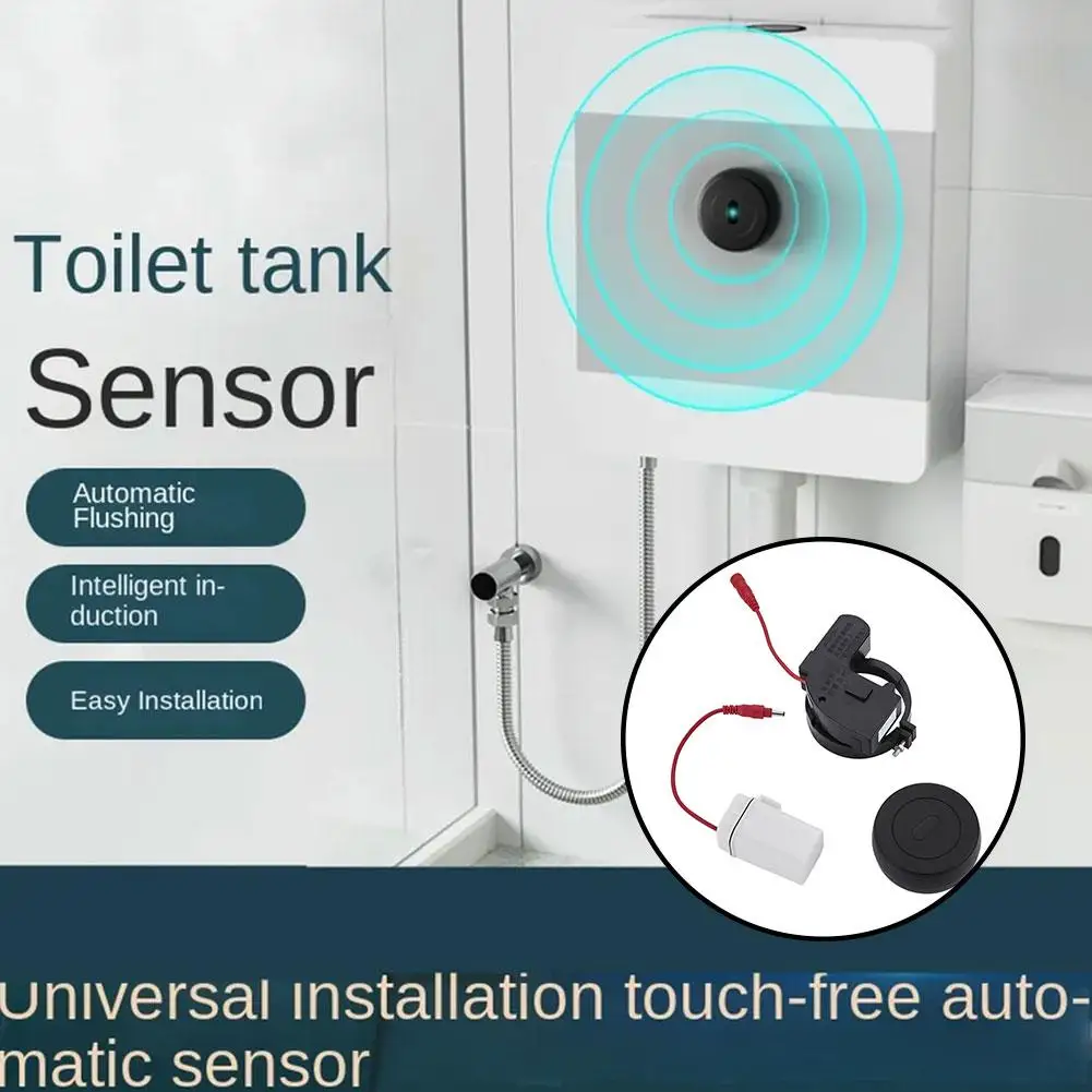 Toilet-Automatic-Flushing-Sensor-Infrared-Smart-Wireless-Flush-Valve-Household-Defecation-Sensor ...