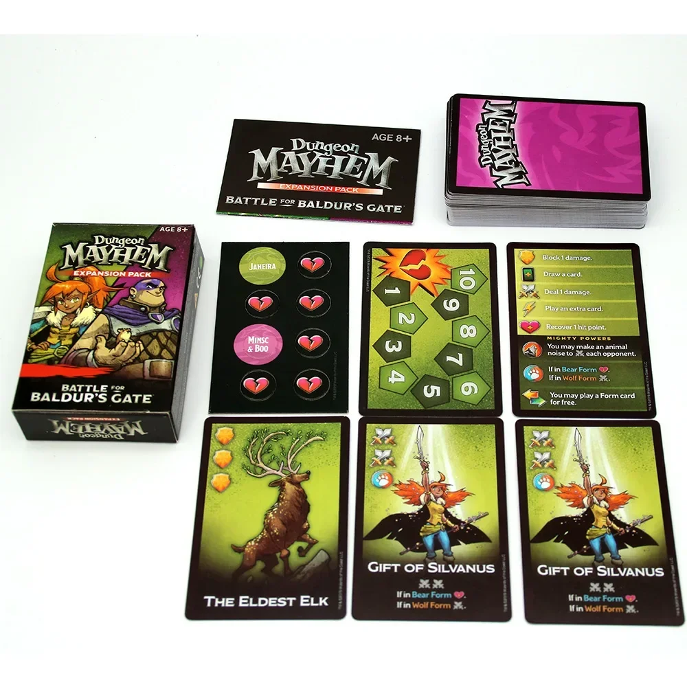 Dungeones-Mayhem-Dungeonsing-Dragons-Card-Game120-Cards-Toy ...