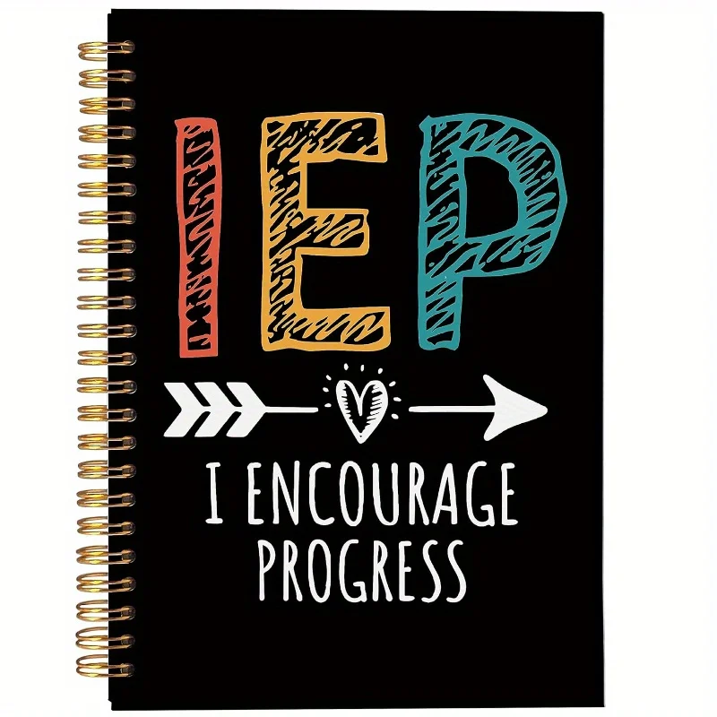 Special Ed Teacher Notebook - "IEP: I Encourage Progress" journal. A ...