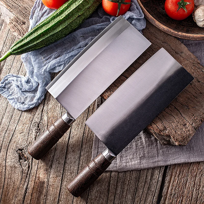 8inch-Chinese-Chef-Knife-90Cr18Mov-Razor-Sharp-Meat-Cleaver-Meat ...