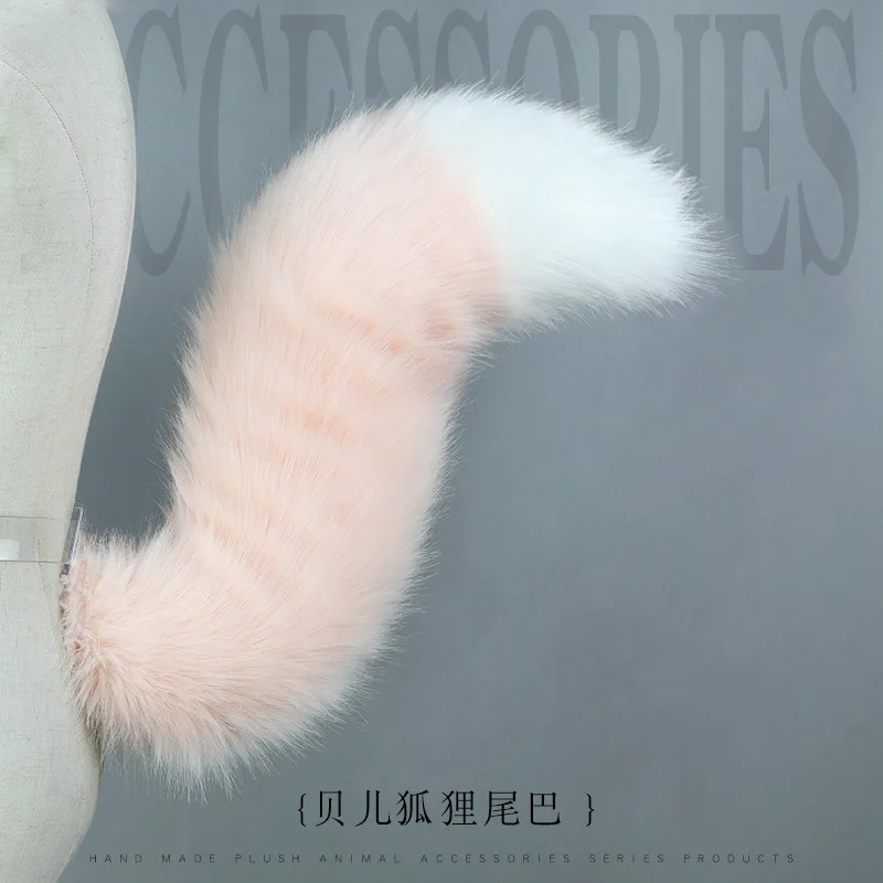 Hair Plush Tail Cute Fashion Accessories Comic Show Party Cosplay Dress ...