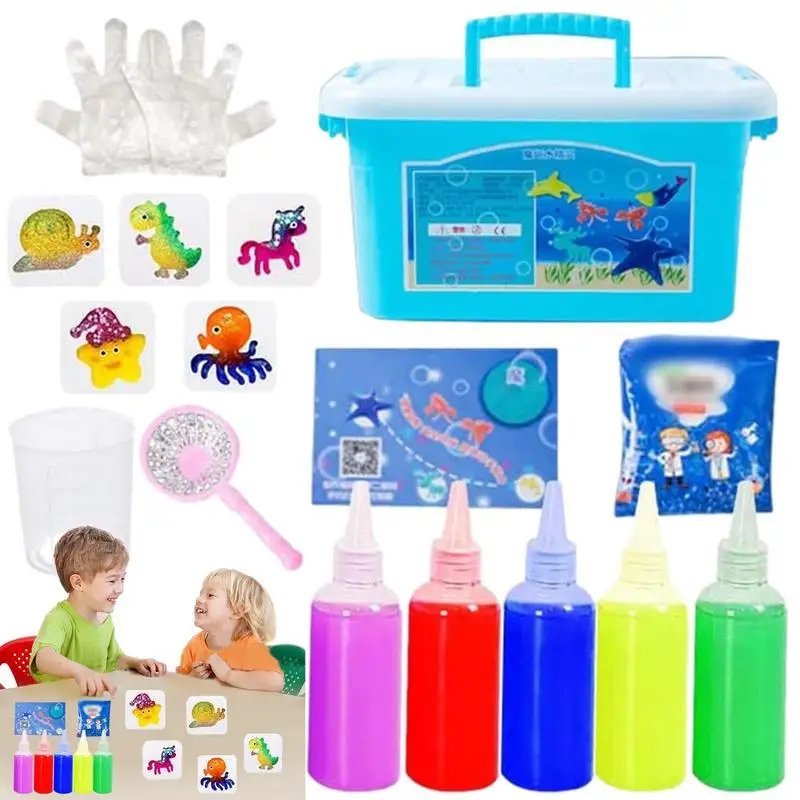For Elf Children Toys Gel Magic Olds Years Handmade Kit Sea Girls Water ...