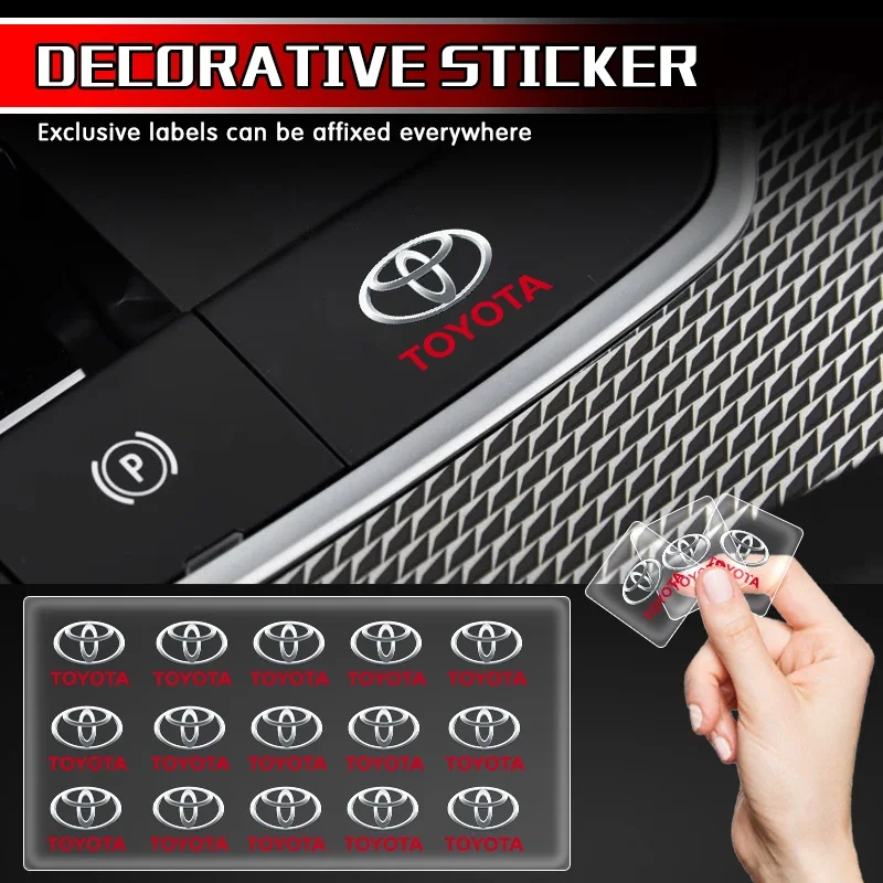 Car-Interior-Sticker-Central-control-Decals-Emblem-for-Toyota-Chr ...