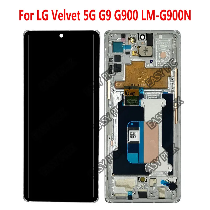 สำหรับ LG กำมะหยี่5G G9 G900 G910EMW G900TM G900EM LM G900N จอแสดงผล ...