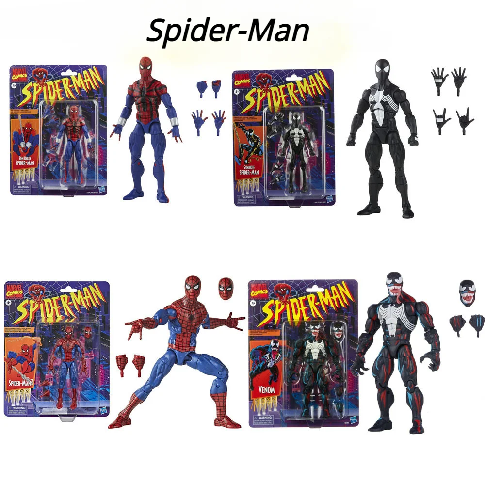 Black Spider Man: Into The Spider Verse Figure Venom Gwen Stacy Anime ...