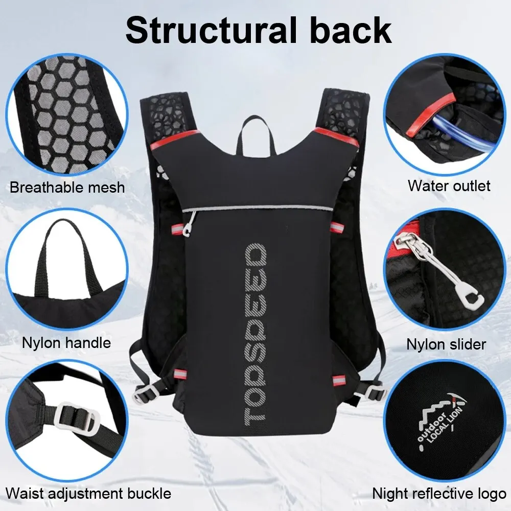 NEWBOLER Trail Running-ultra-light 5L Backpack, Running Hydration Vest ...