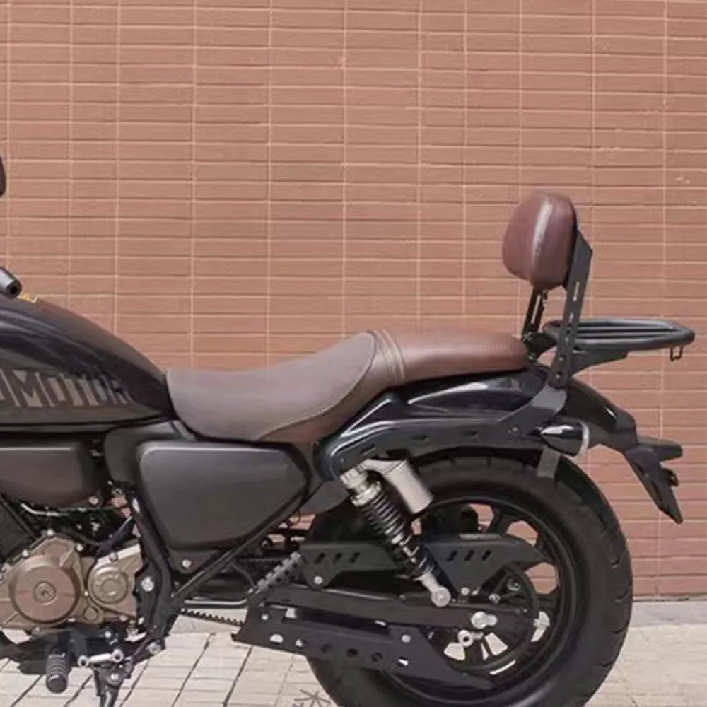 New-Fit-SRV125-Motorcycle-Accessories-Rear-Cushion-Backrest-Support-Bar ...