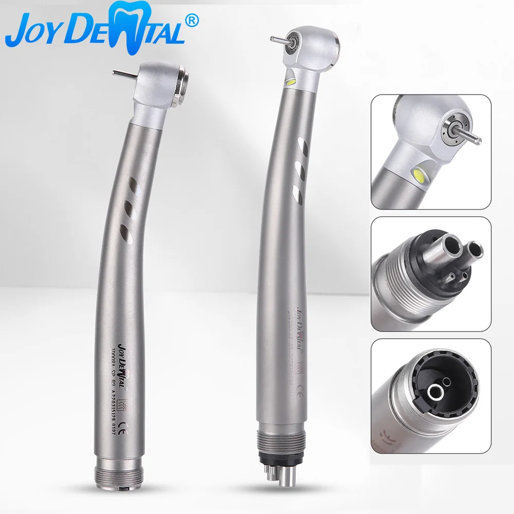 JOY-Dental-LED-Handpiece-Integrate-E-generator-High-Speed-Ceramic-Bearing-Standard-Head-Push ...