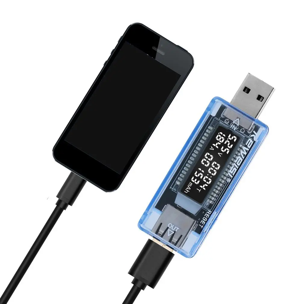 Usb Stroom Voltage Capaciteit Tester Meter Mobiele Power Battery ...