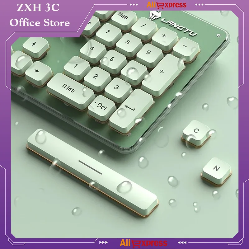 L1-Mechanical-Silent-Keyboard-Wired-wireless-Backlit-Suspended ...