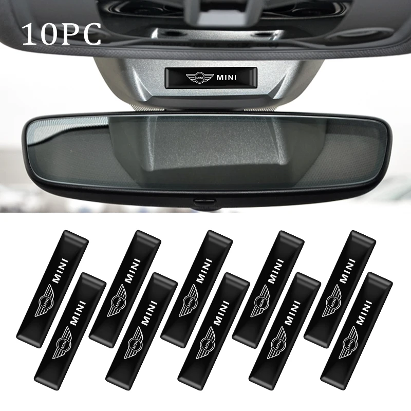 10PCS-Car-Interior-Styling-3D-Long-Glue-Stickers-For-MINI-Cooper-One-S ...