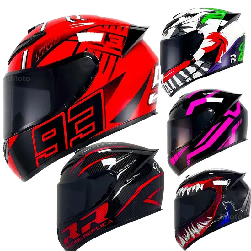 Motorhelm-Racen-Motorcross-Helmen-Hoge-Kwaliteit-Retro-Sporthelm-Unisex ...