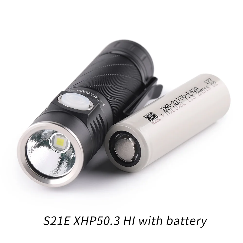 Convoy-S21E-21700-flashlight-XHP50-3-HI-Type-c-charging-port-with ...