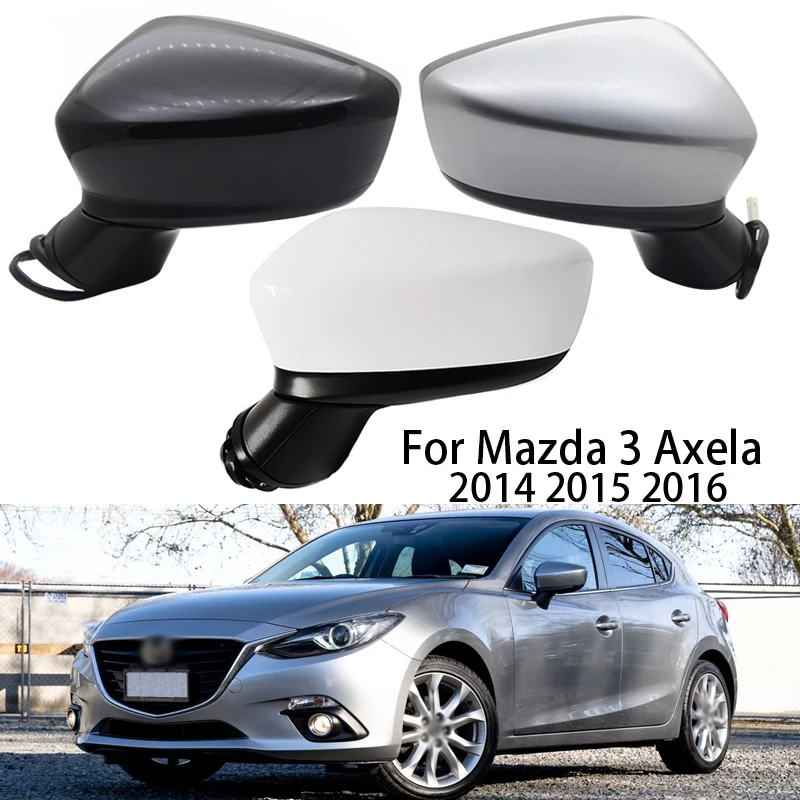 Car-Accessories-Rear-View-Mirror-Assembly-For-Mazda-3-Axela-2014-2016 ...