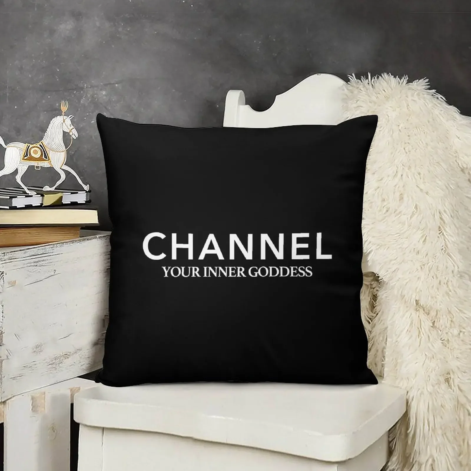 Channel your inner goddness Throw Pillow Pillowcases For Pillows Pillow ...