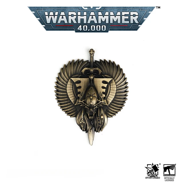 Emblema periférico de Kane's Warhammer para niños, espíritu estrellado ...