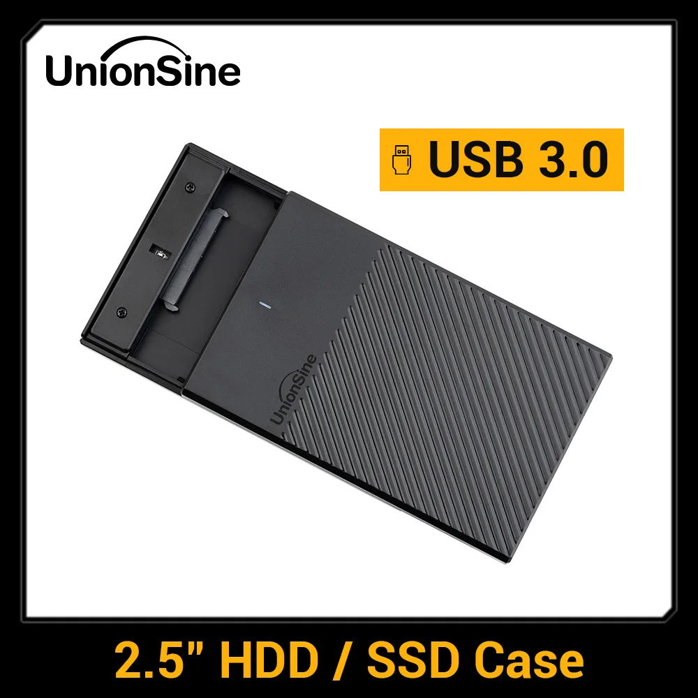 UnionSine HDD Case 2.5inch USB3.0 HDD Enclosure 2.5inch Serial Port ...