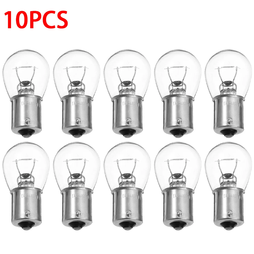 1/10Pcs Car Turn Signal Light S25 1156 1141 BA15S Car Double Filament ...