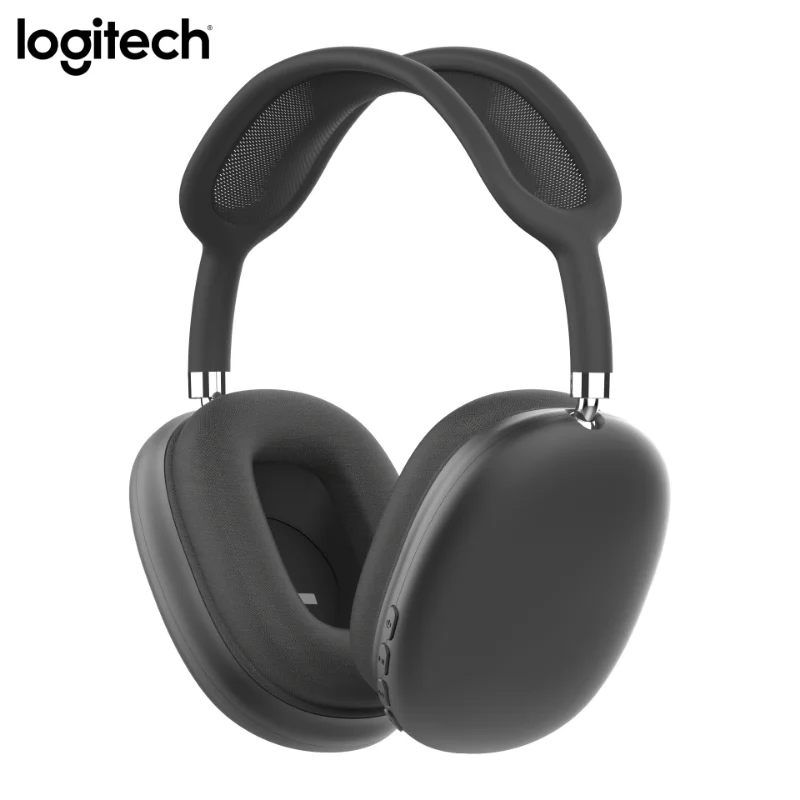 Logitech fone de ouvido sem fio bluetooth cabeça montado jogos fones de ...