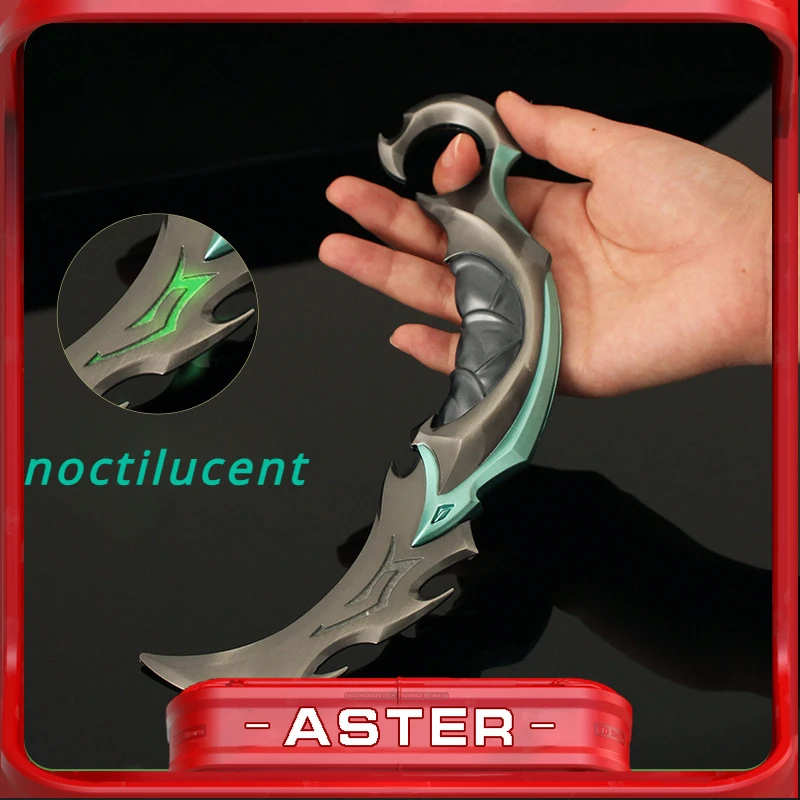 Valorant-Weapon-Melee-Reaver-EP-5-Karambit-Knife-Game-22cm-Metal-Uncut ...