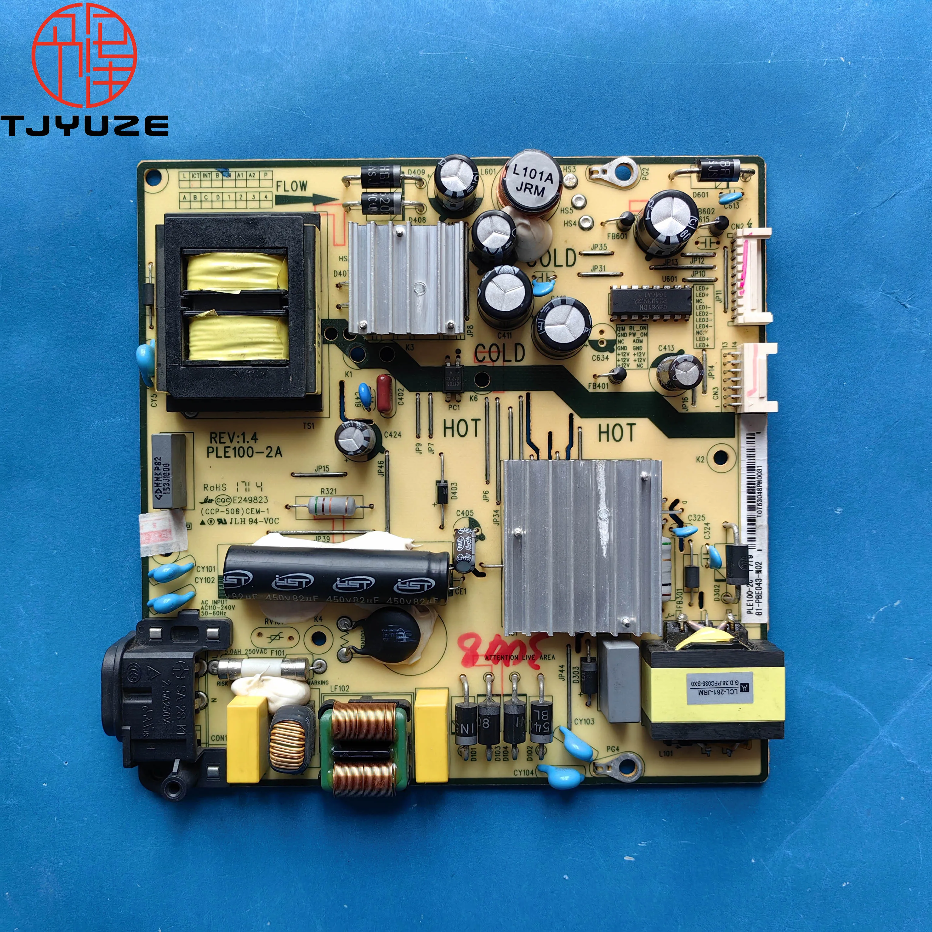 PLE100-2A-1-4-81-PBE045-M02-Power-Supply-Board-For-TV-43S405TDAA ...