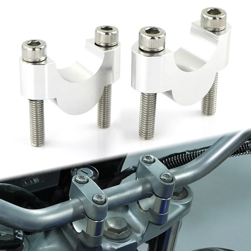 28mm-1-1-8-Motorcycle-Handlebar-Risers-Mount-Fat-Bar-Risers-For-BMW ...