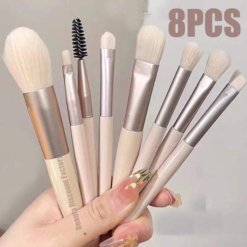 Portable-Makeup-Brushes-Set-Women-Cosmetic-Eyeshadow-Blush-Powder ...