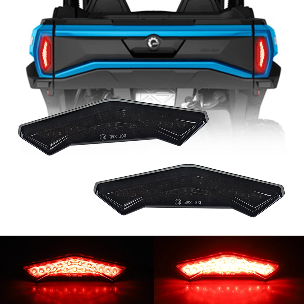 Led Tail Light Rear Brake Taillights Assembly For Can Am Commander Max ...