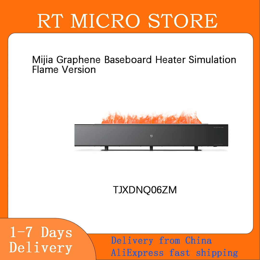 Mijia-Graphene-Baseboard-Heater-Simulation-Flame-Version-Fireplace ...