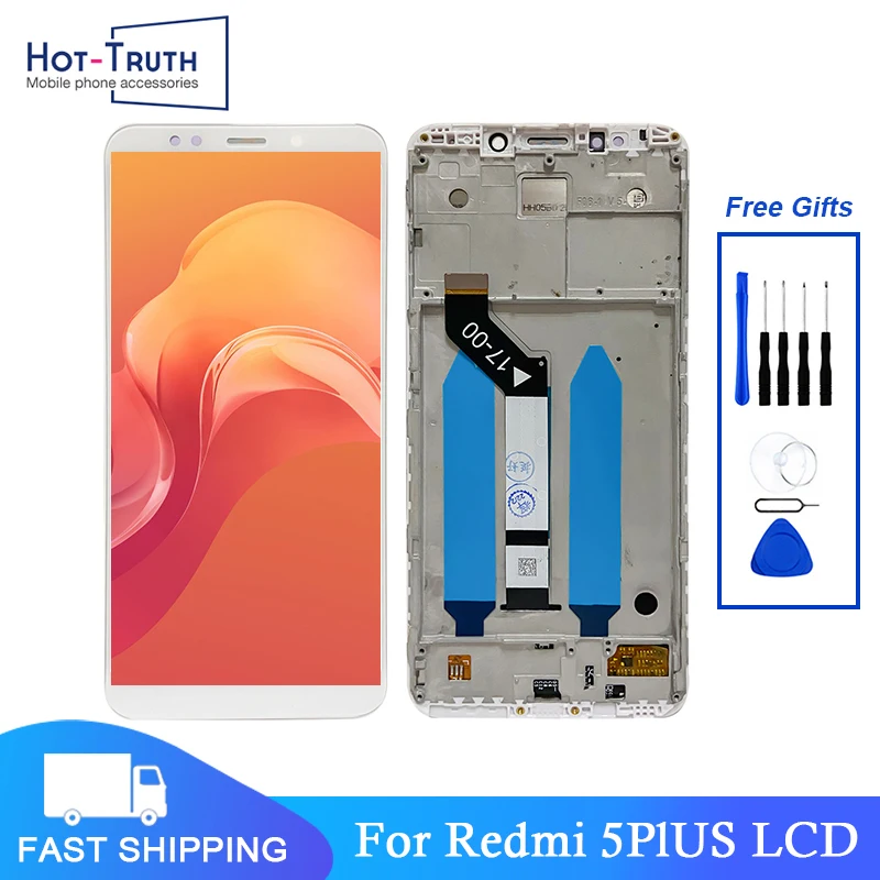 Original For Xiaomi Redmi 5 Plus Lcd Meg7 Display Touch Digitizer ...