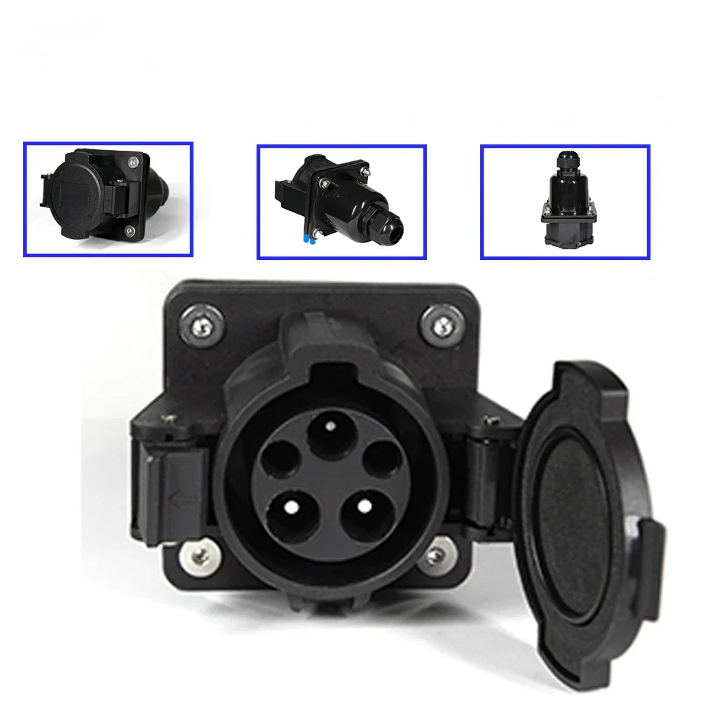 16A 32A 50A Us J1772 socket type1ev socket for Leaf Electrical Vehicle ...