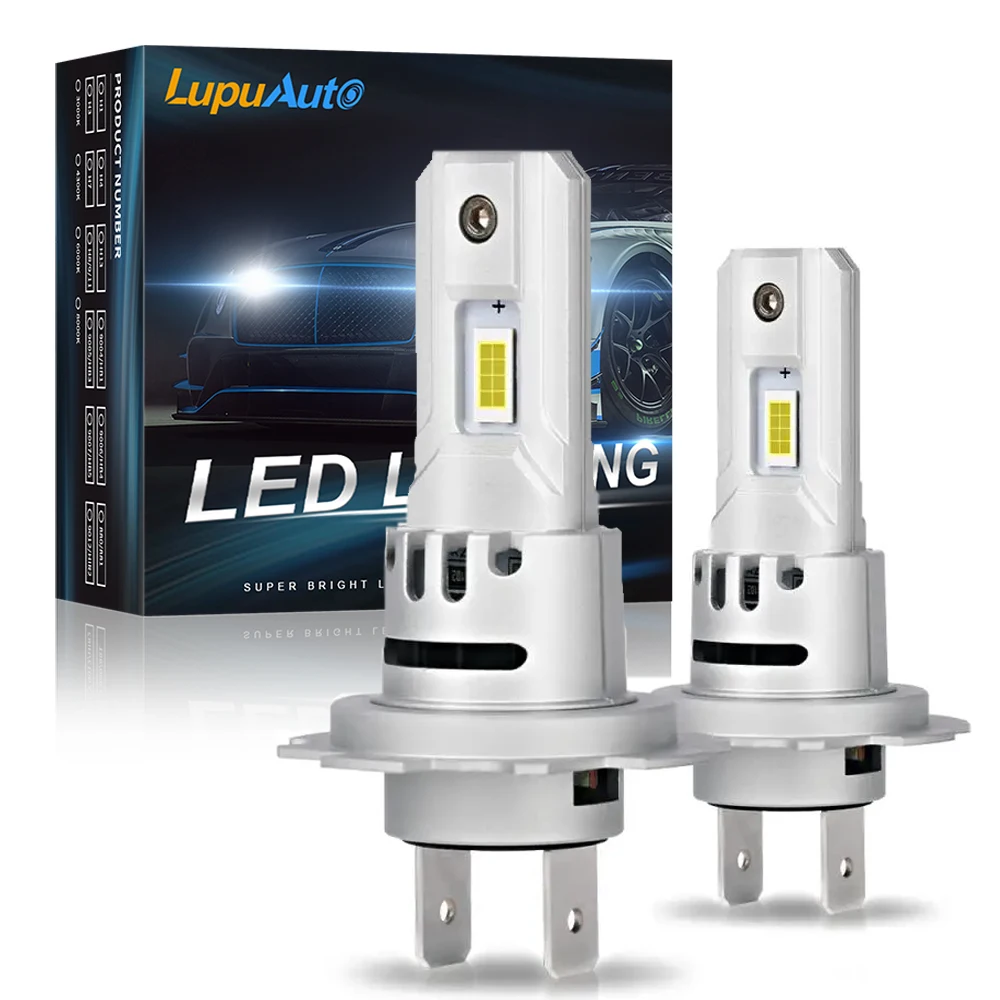 2PCS-H7-Led-Headlight-Bulbs-80W-20000Lm-Super-Bright-light-Wireless ...