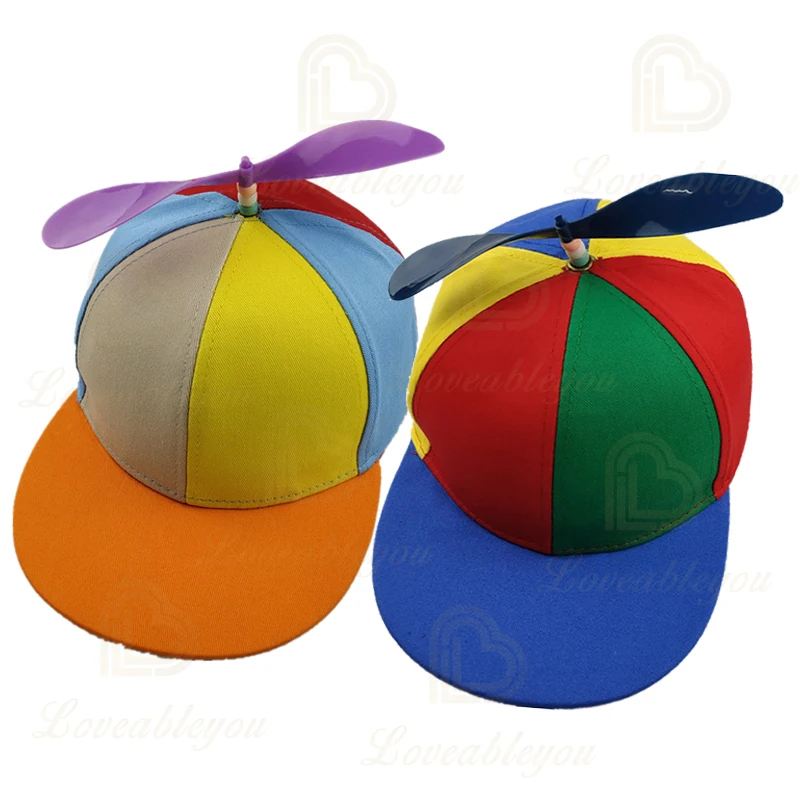 Bamboo-Dragonfly-Rainbow-Sun-Cap-Funny-Hat-Snapback-Hat-Helicopter ...