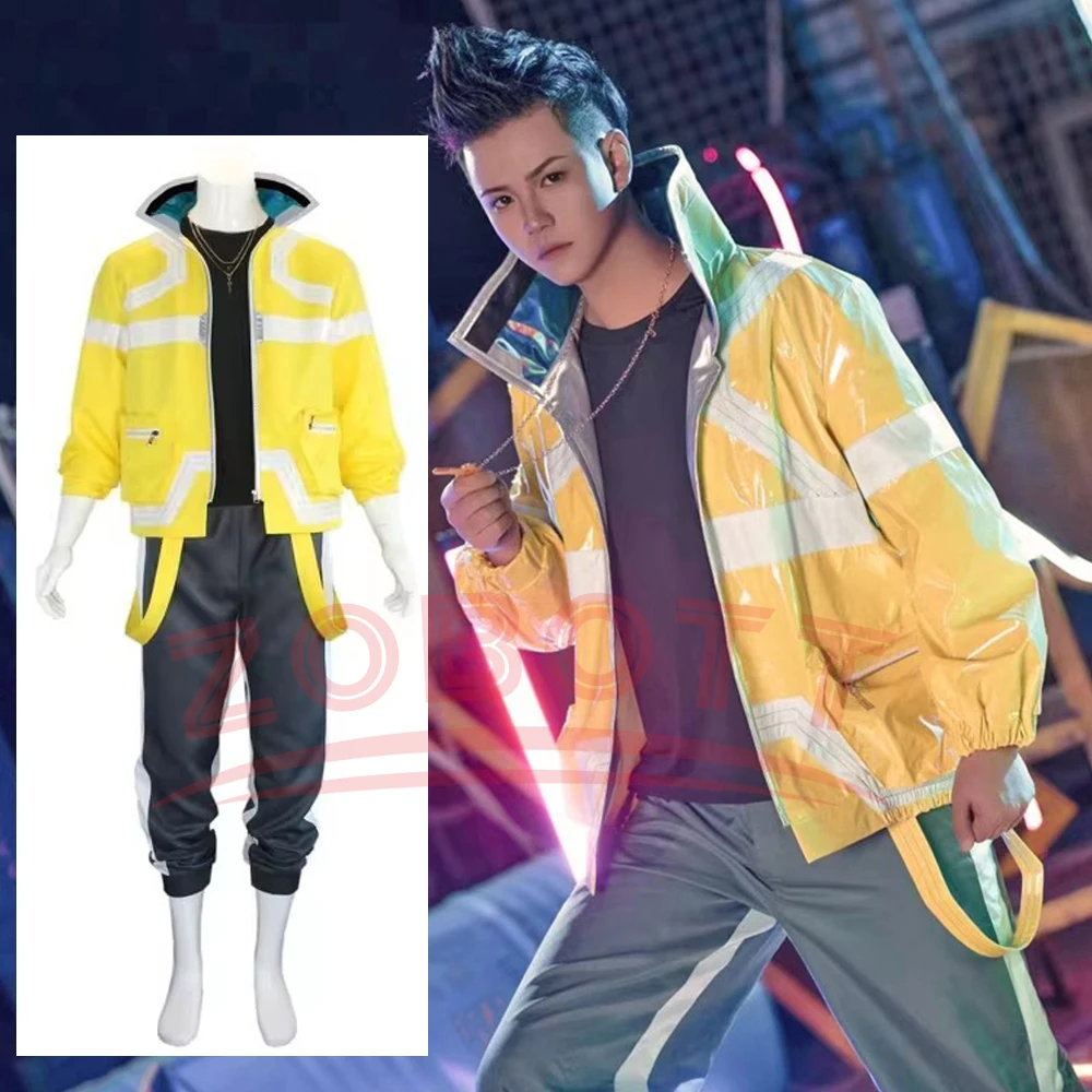 Anime Cyberpunk Edgerunners David Cosplay Costume Anime Cyberpunk ...