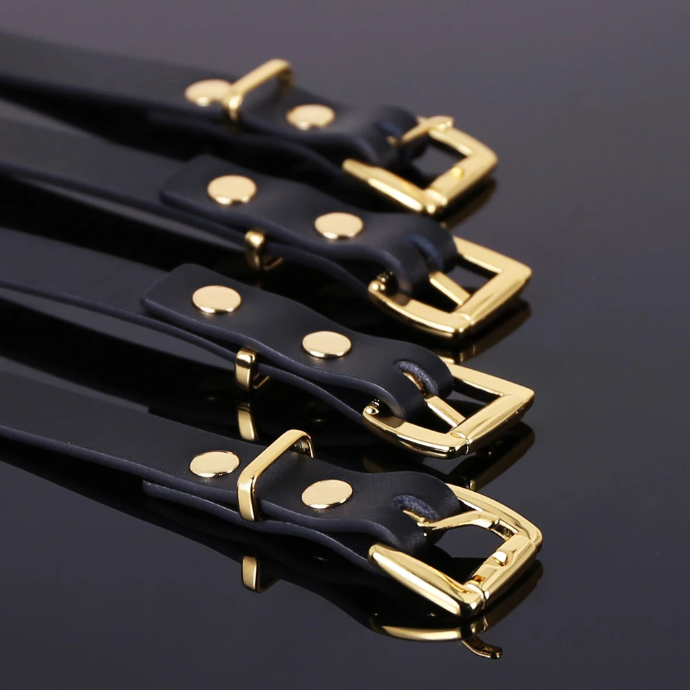 Adult Games For Couples BDSM Sex Bondage Set Women Adjustable Handcuffs Ankle Cuff Restraints ...