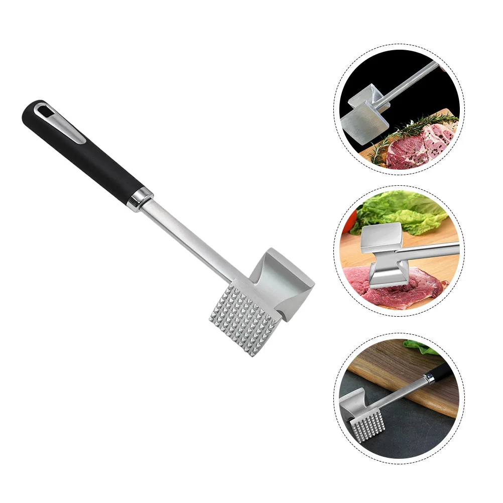 Pork-Meat-Grinder-Stainless-Steel-Beef-Hammer-Gavel-Tenderizer-Tool ...