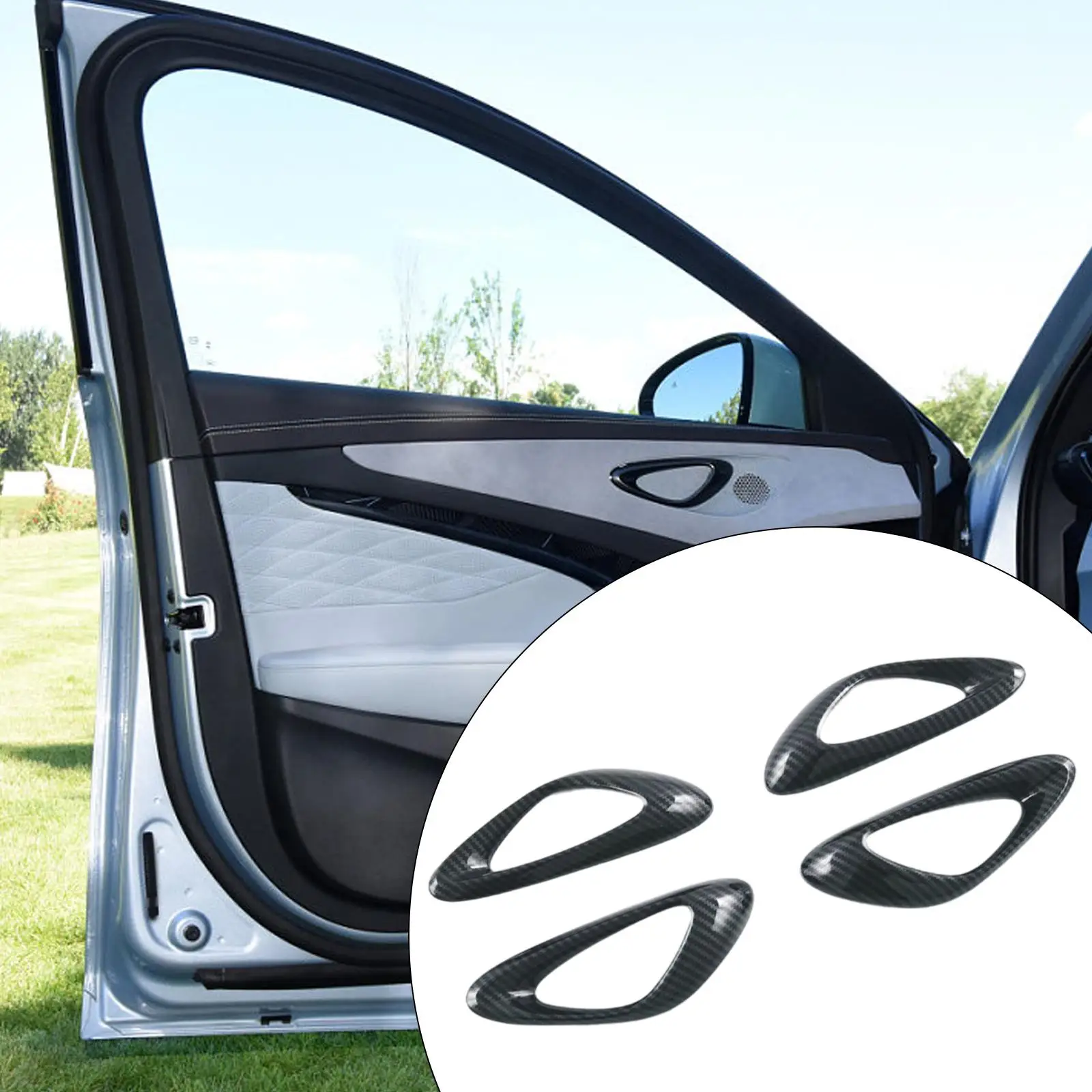 4Pcs-Interior-Door-Handle-Molding-Trim-for-Byd-Seal-Simple-Installation ...