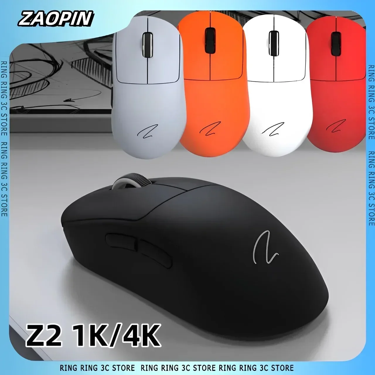 Zopin-mouse-para-jogos-sem-fio-z2-modo-3-1k-4k-paw3395-6gear-dpi-para ...