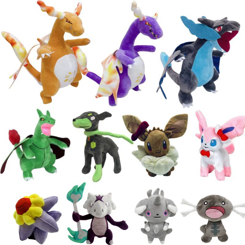 New-Pokemon-Stuffed-Toy-Gigantamax-Charizard-Gyarados-Zorua-Hisui ...