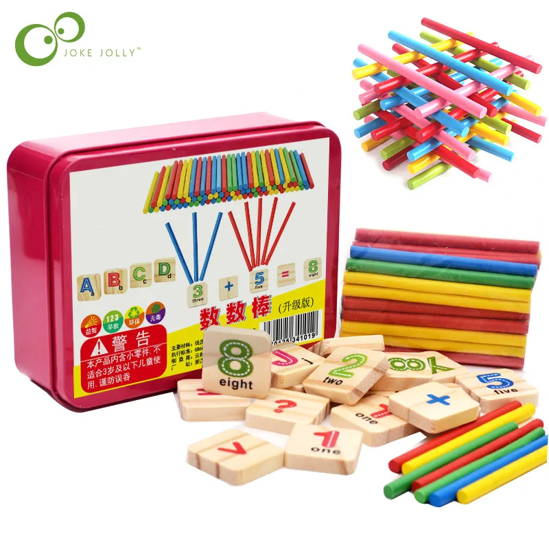 Children-Math-Counters-Iron-Box-Counting-Sticks-Digital-Block-Early ...