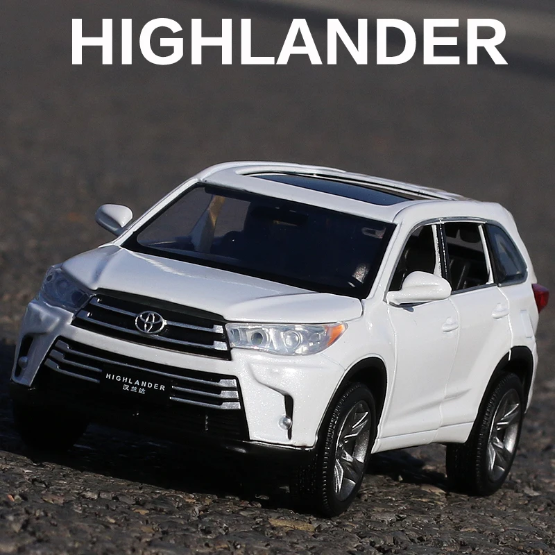 1-32-Toyota-Highlander-SUV-Alloy-Car-Model-Diecasts-Toy-Metal-Off-road ...
