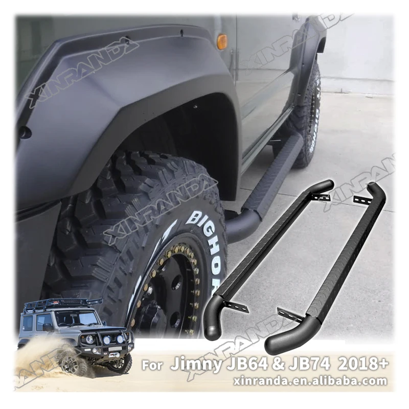Car-Side-Step-Bars-for-Suzuki-Jimny-JB64-JB64W-JB74-JB74W-2018-2023 ...