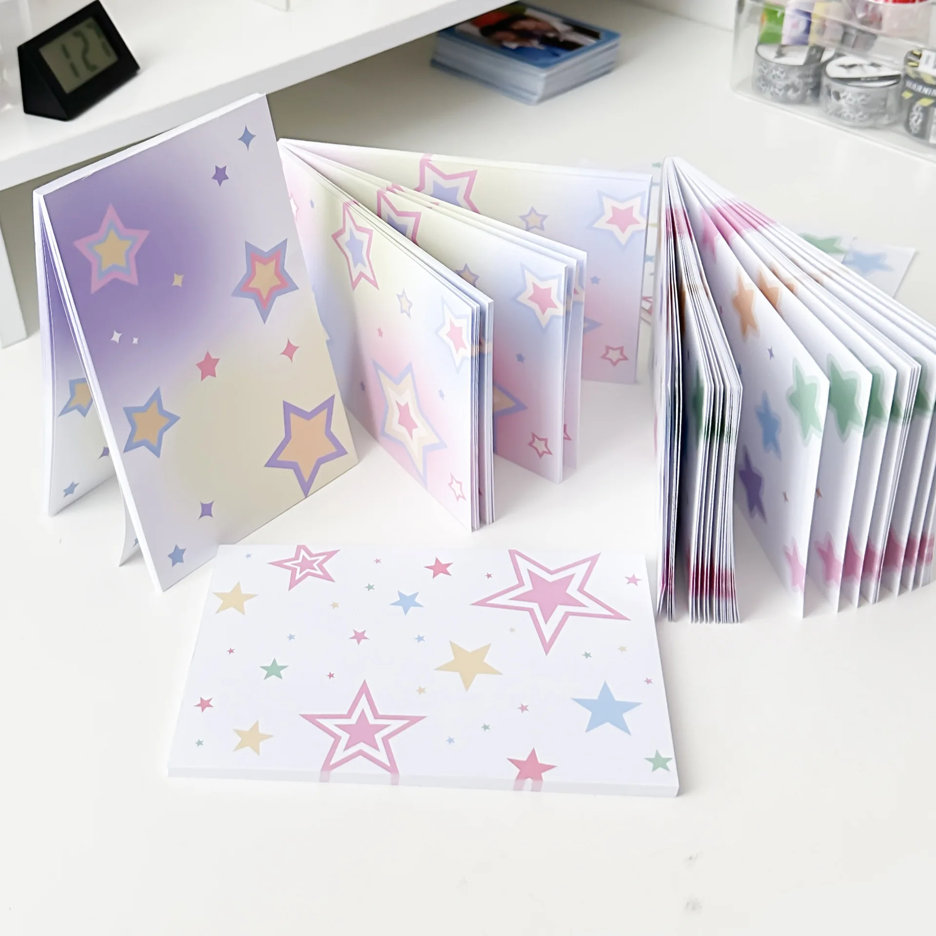 50PCS Ins Star Sticky Notes Scrapbook Supplies Kawaii Material Paper ...