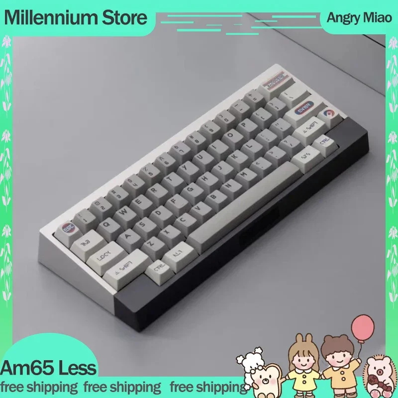 Angry-Miao-Am65-Less-Mechanical-Keyboard-Wireless-Bluetooth-Keyboard ...