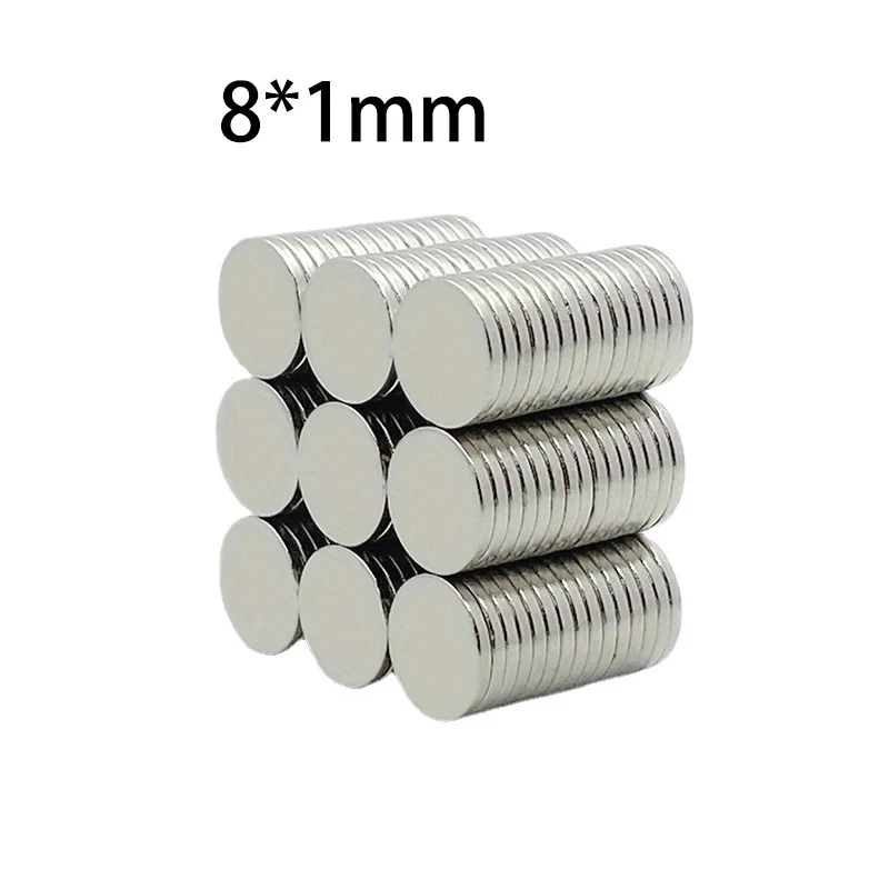 10pcs 8x1mm Disc Magnets – Strong, Thin & Durable Magnets - AliExpress 15